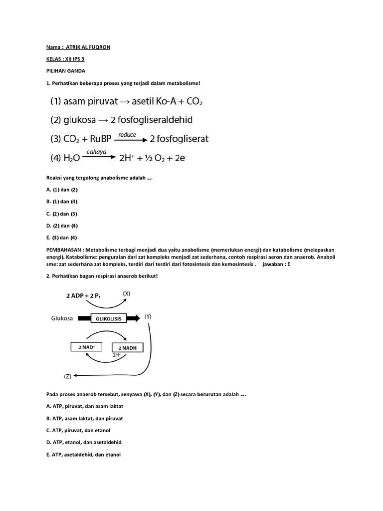BIOLOGI Atrik | PDF