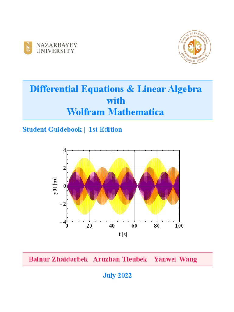 Differential Equations And Linear Algebra Pdf Ordinary Differential