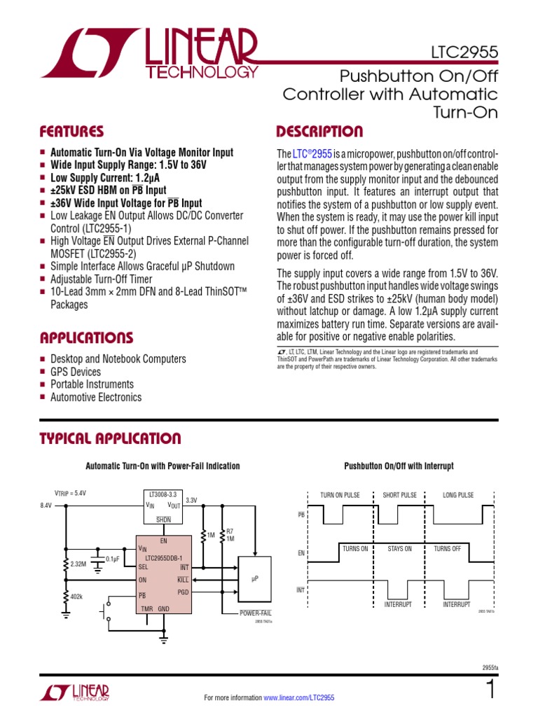 2955 Fa | PDF | Manufactured Goods | Electrical Components