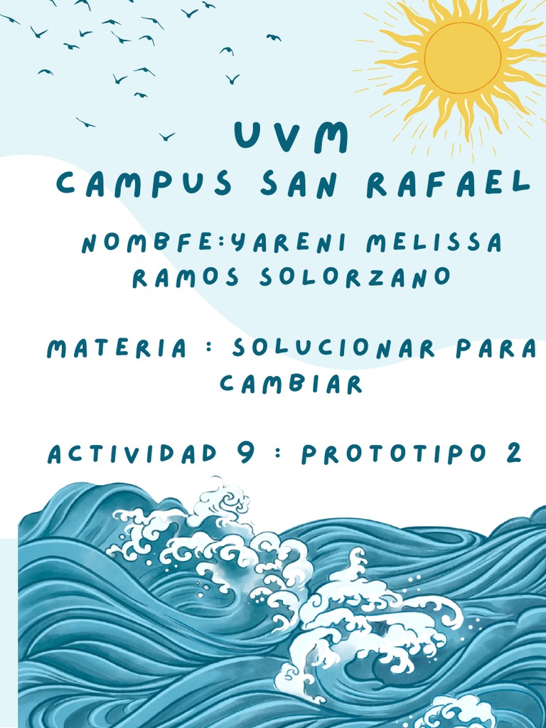 Actividad 9 - Prototipo 2 | PDF | Agua | Agua potable