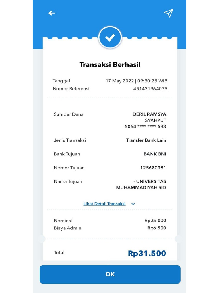 bukti pembayaran | PDF