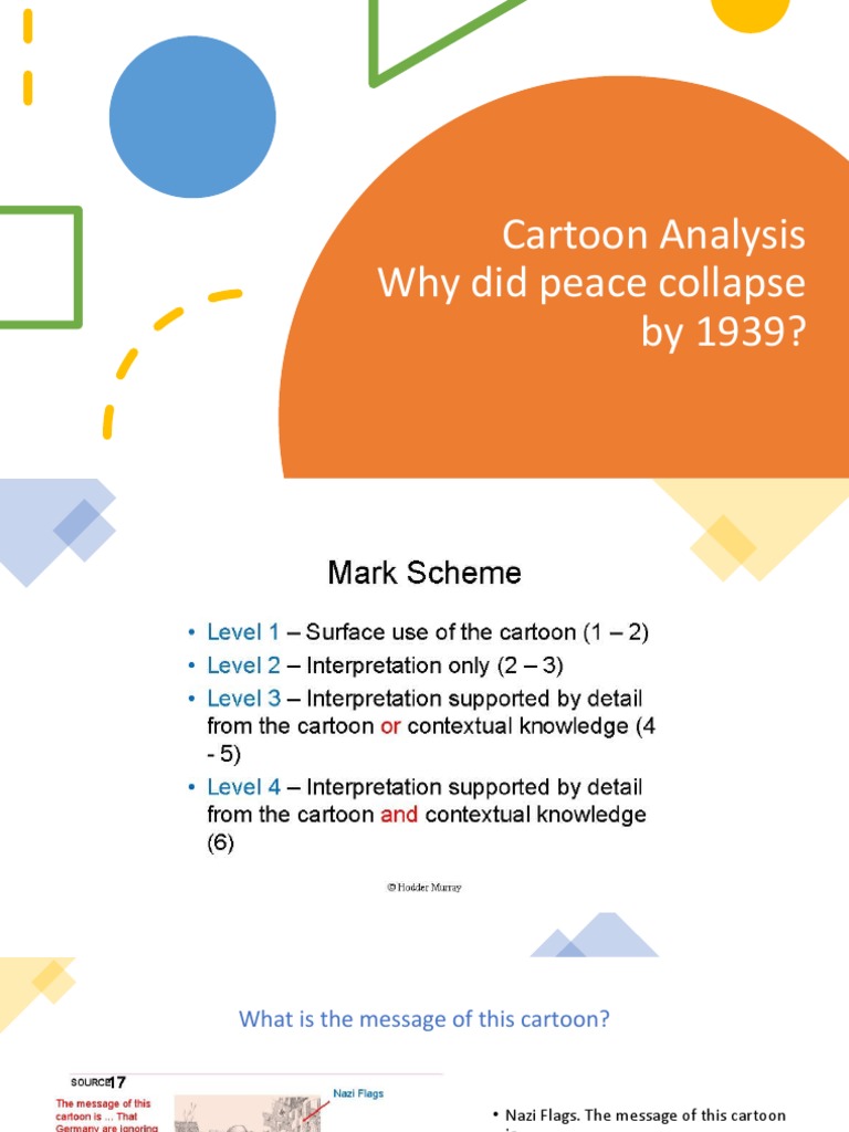 Cartoon Analysis Why Did Peace Collapse by 1939? | PDF | International ...
