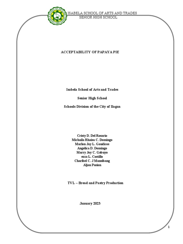 Poseidon BPP Group 3 Papaya Pie Mica | PDF | Survey Methodology ...
