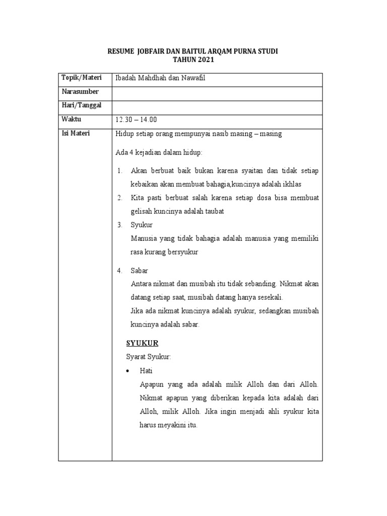 RESUME Materi 3 | PDF