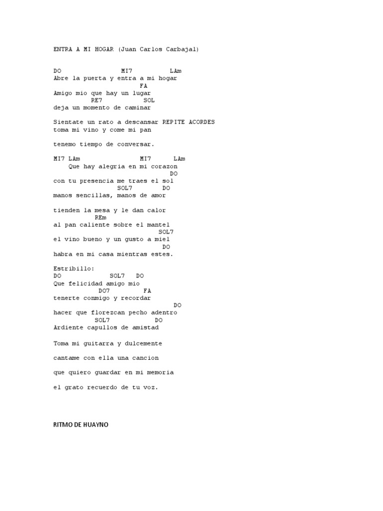 Entra A Mi Hogar | PDF | Arte | Poesía