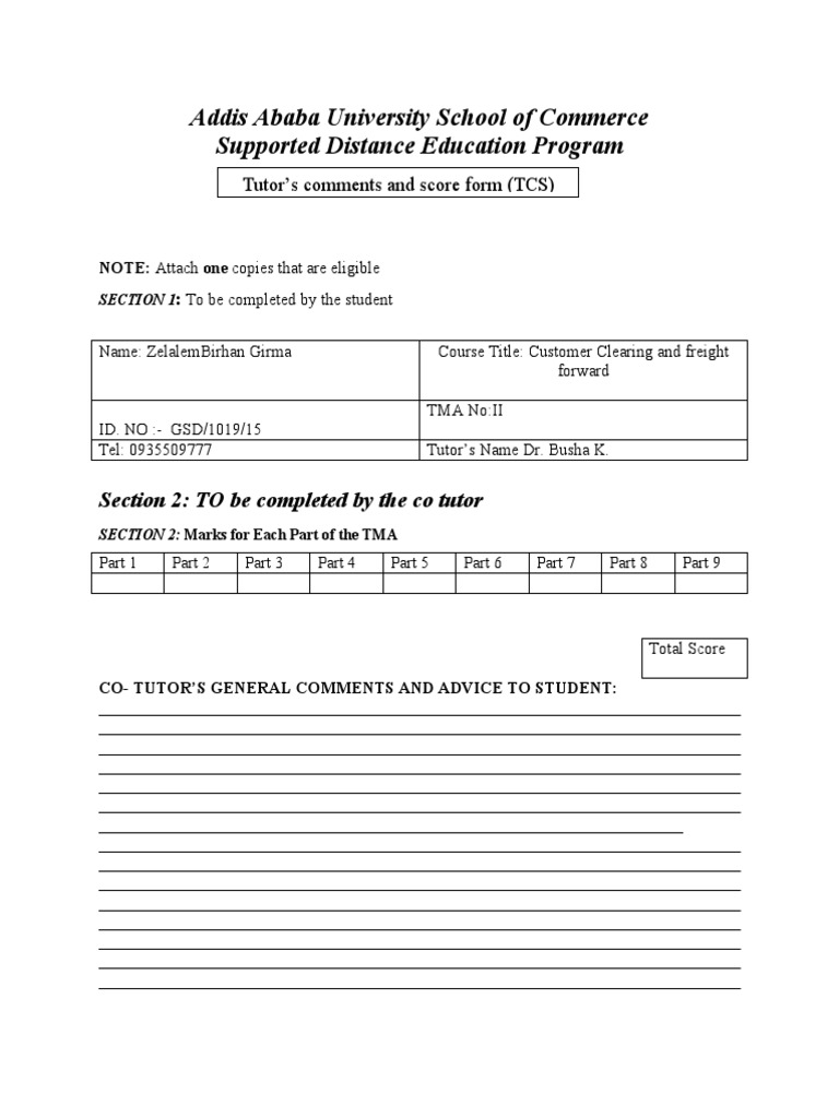 Customer Clearing and Freight Forward | PDF | Economies | Business