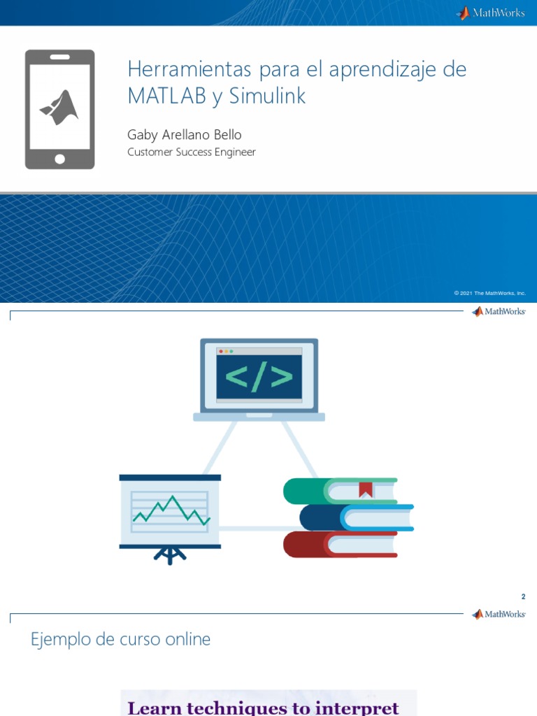 Herramientas para El Aprendizaje Con MATLAB y Simulink | PDF | Matlab | Informática
