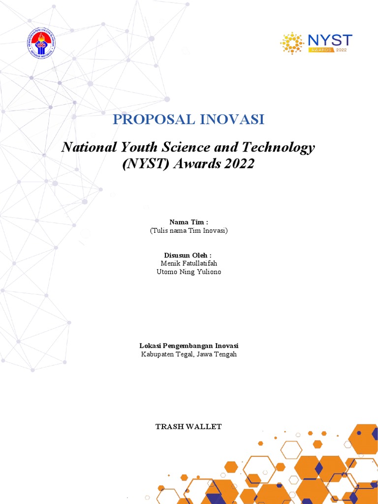 Template Proposal Inovasi Nyst Awards2022-1 | PDF