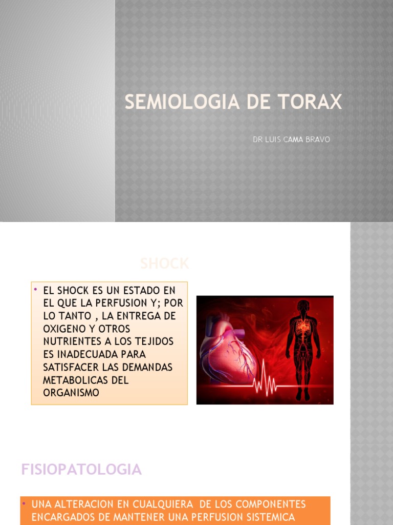 Clasificación y Etapas del Shock | PDF | Septicemia | Sangre