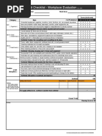 5S Warehouse Checklist | PDF | Warehouse