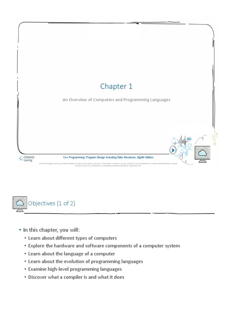 Ch1 - An Overview of Computers and Programming Languages | PDF | Byte ...