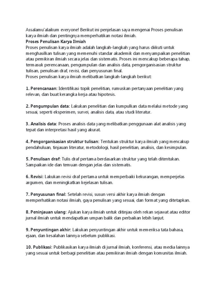 Panduan Penulisan Karya Ilmiah | PDF | Karier & Perkembangan | Seni