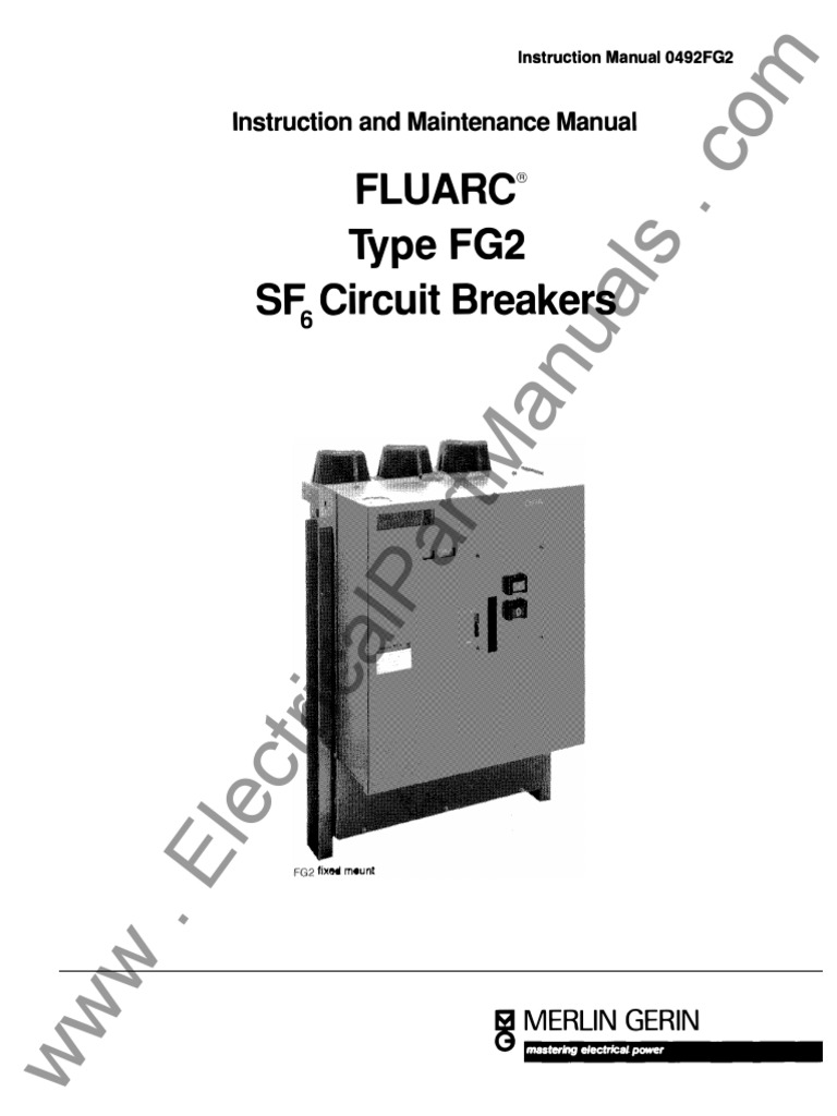 Fluarc 174 Type fg2 Sfs Circuit Breakers | PDF | Physical Sciences ...