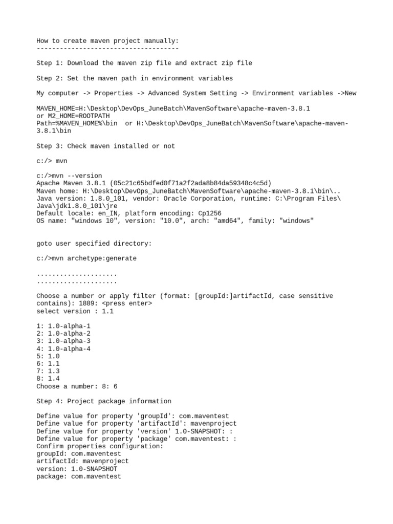 Maven | PDF | Microsoft Windows | Computer Architecture