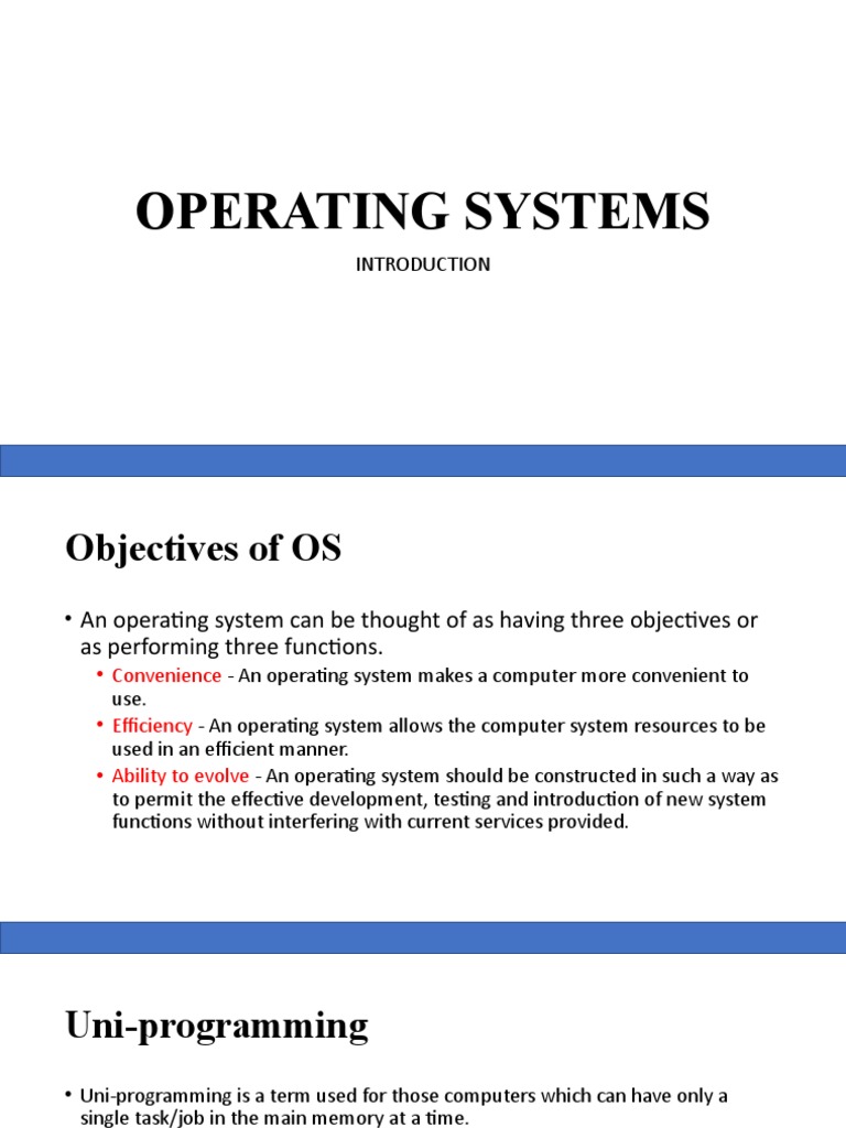 Os Introduction Part 2 Pdf Booting Process Computing