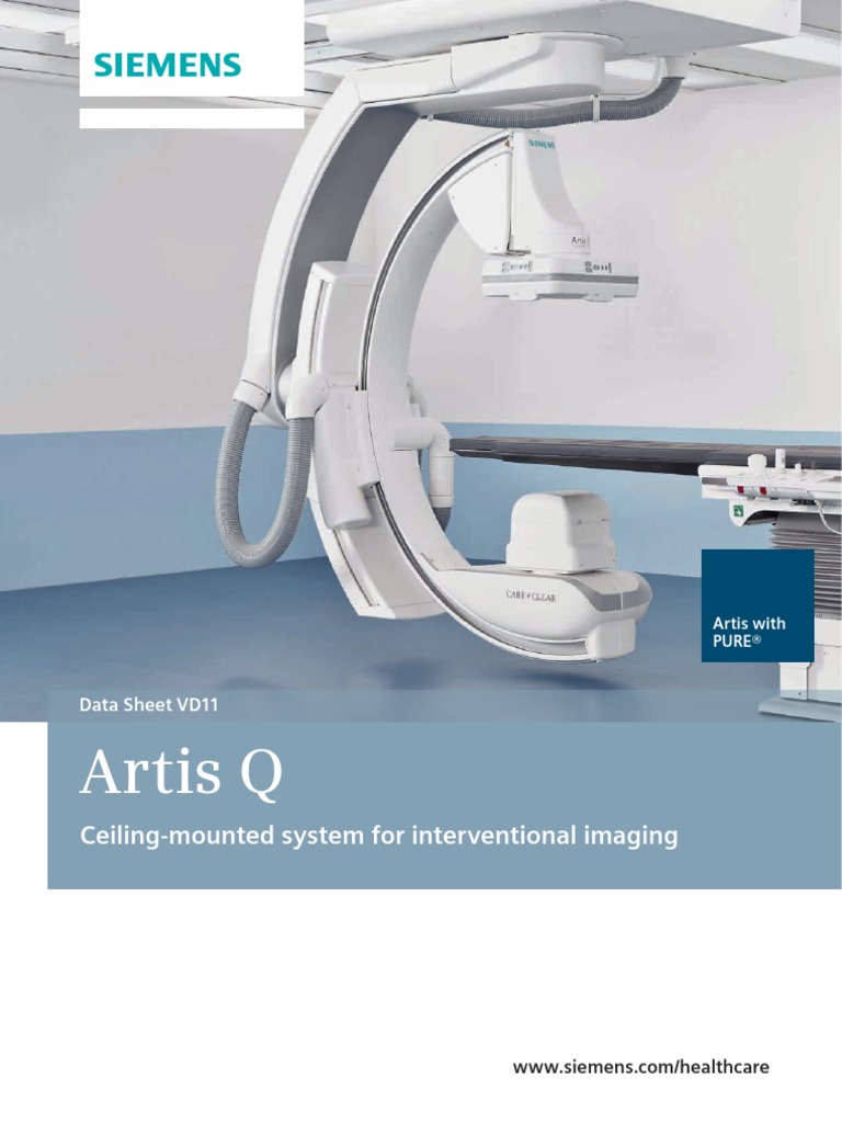 Artis Q CEILING - Datasheet - 2015 | PDF | Angiography | Vacuum Tube