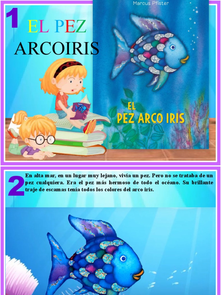 El Pez Arcoiris Cuento | PDF | Pescado | Arco iris