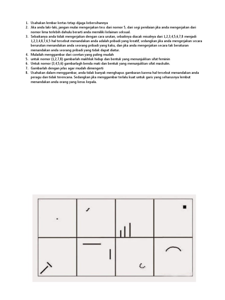 tes wartegg | PDF