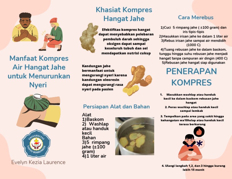 brosur kompres jahe - Copy | PDF