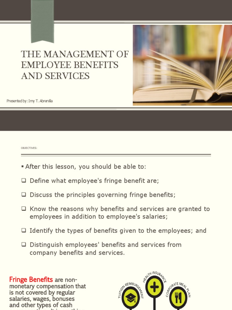 The Management of Employee Benefits and Services | PDF | Cost Of Living ...