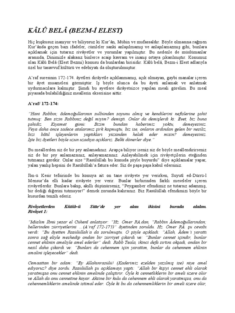 Bezmi Elest | PDF