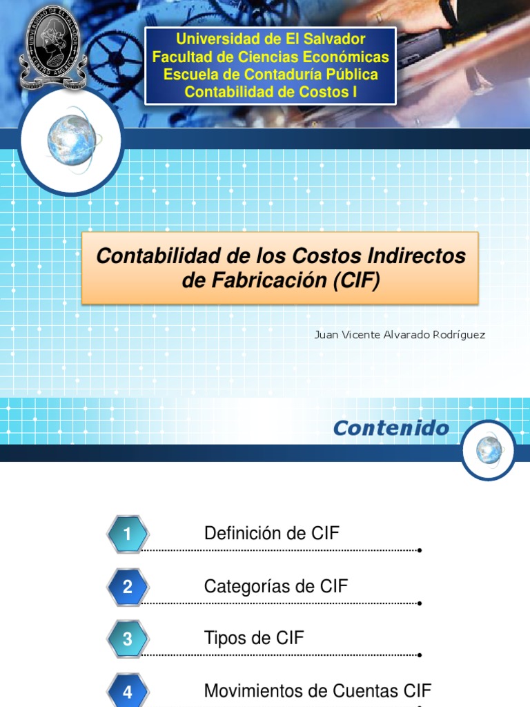 Costos Indirectos de Fabricación (CIF) | PDF | Costo | Contabilidad