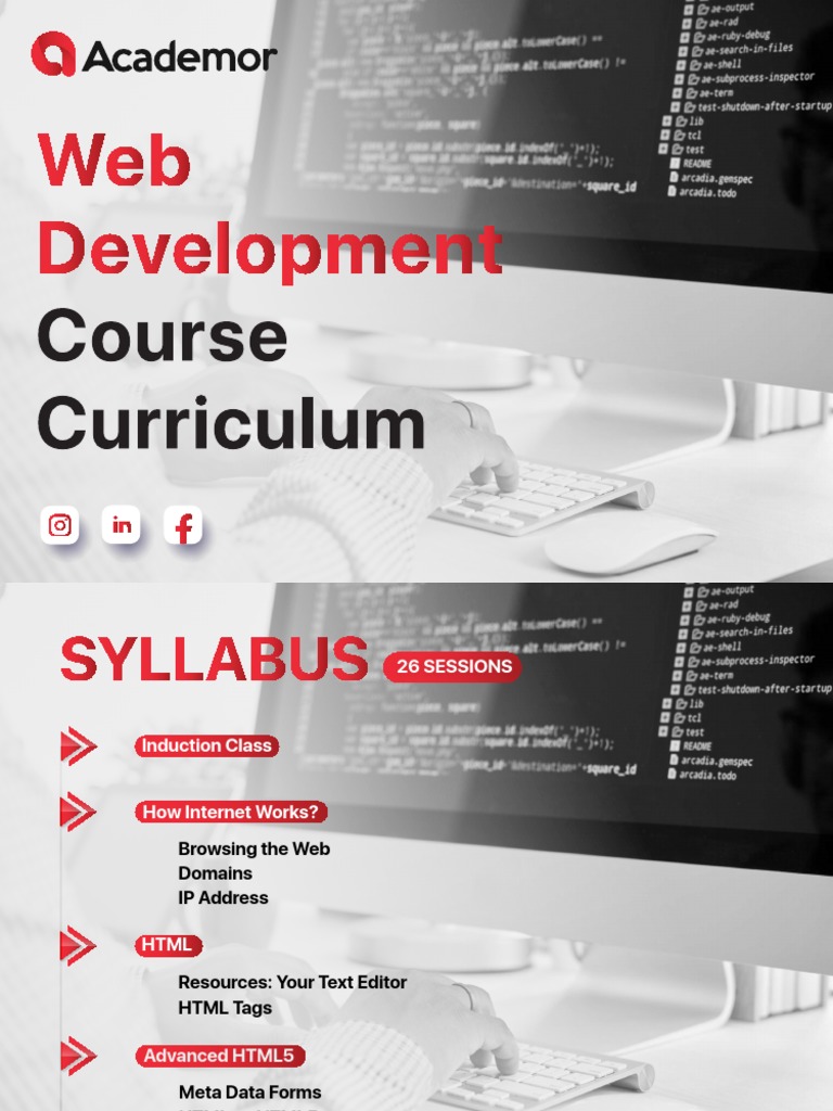 Web Development Curriculum CompressPdf | PDF | Computers