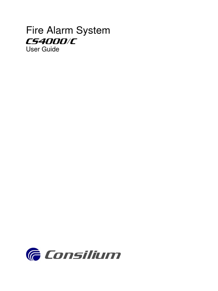 Consilium: Fire Alarm System | PDF | Menu (Computing) | Power Supply