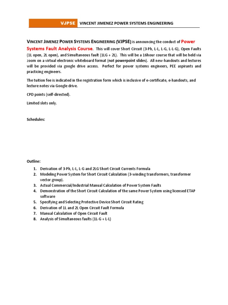 1 PSFA Outline | PDF