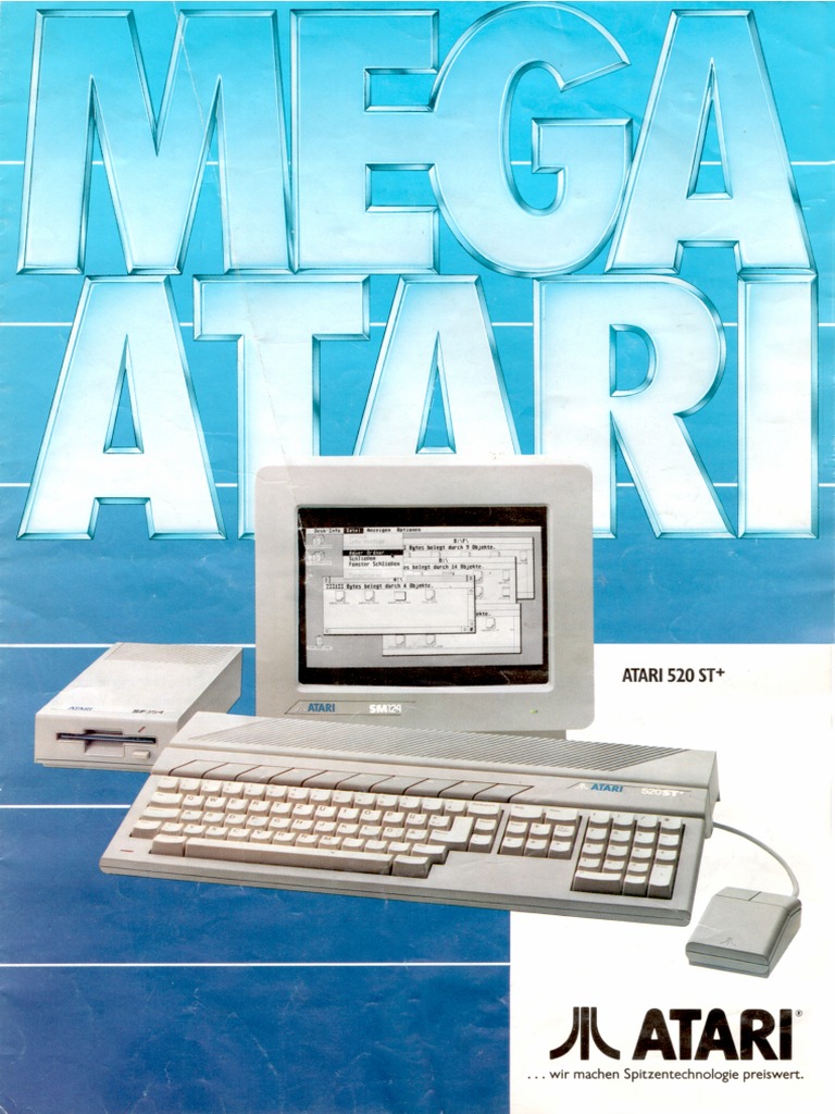 Atari 520ST Plus Mega Atari | PDF