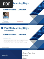 Tosca Framework | PDF | Databases | Microsoft Excel