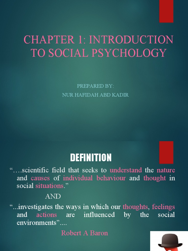 Introduction to Social Psychology | PDF | Social Psychology | Psychology