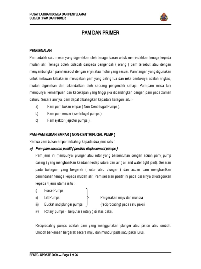 Pam Dan Primer | PDF