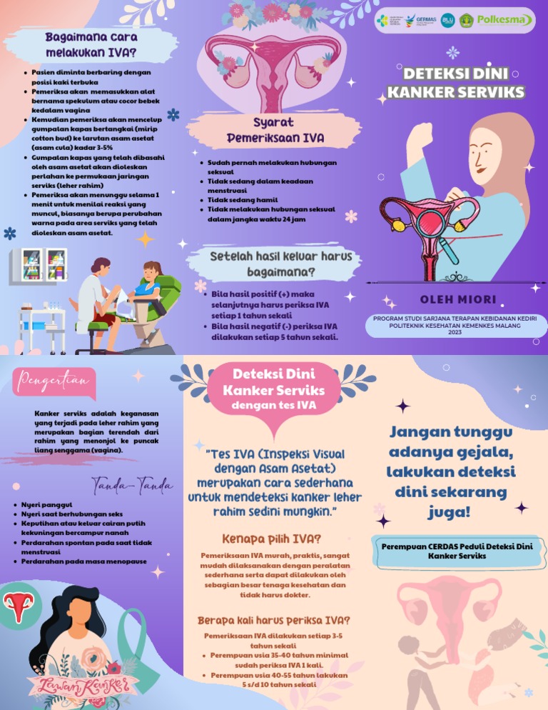 Leaflet Iva Kelompok 1 | PDF