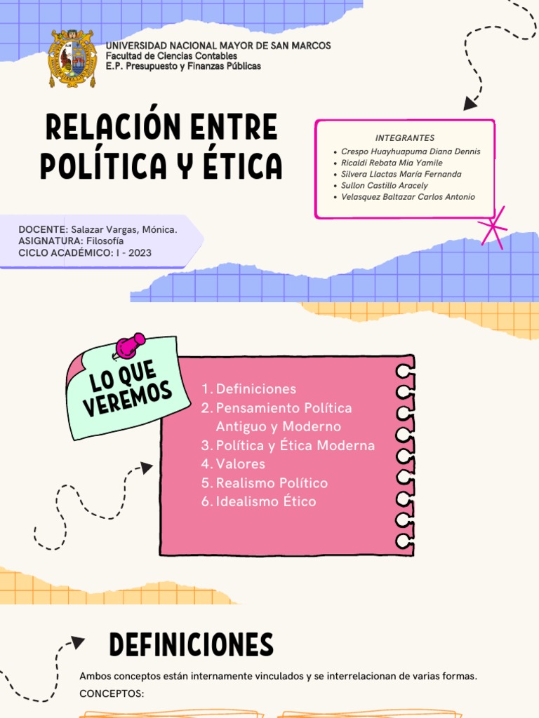 Relación Entre Ética y Política-Filosofía | PDF | Realismo filosófico ...