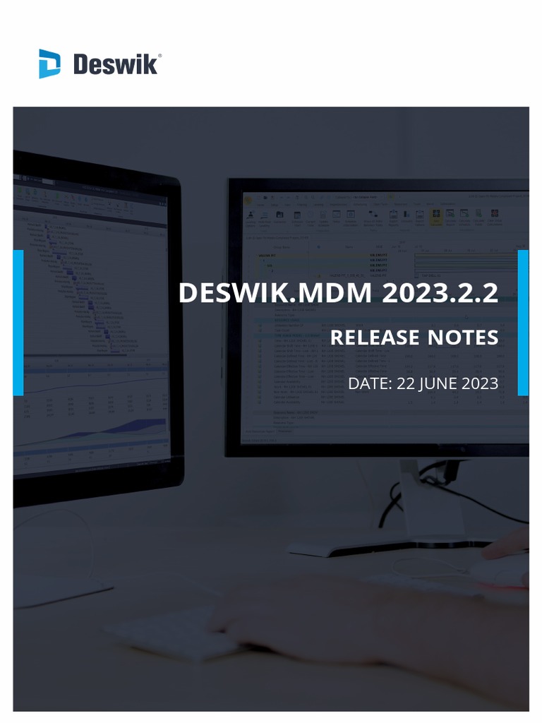 Deswik - MDM 2023.2.2 Release Notes | PDF | Icon (Computing) | Button ...