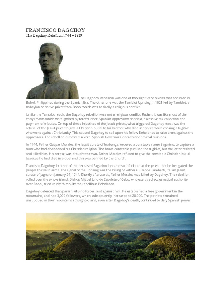 Francisco Dagohoy | PDF | Philippines