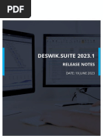 Deswik Software Training Overview | PDF