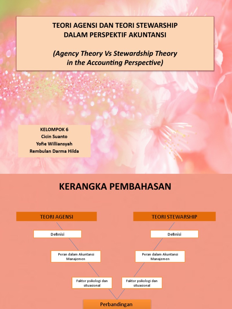 Teori Agensi Dan Teori Stewarship | PDF
