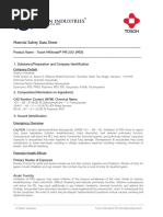 Lupranate MS Isocyanate Safety Data Sheet | PDF | Asthma | Toxicity