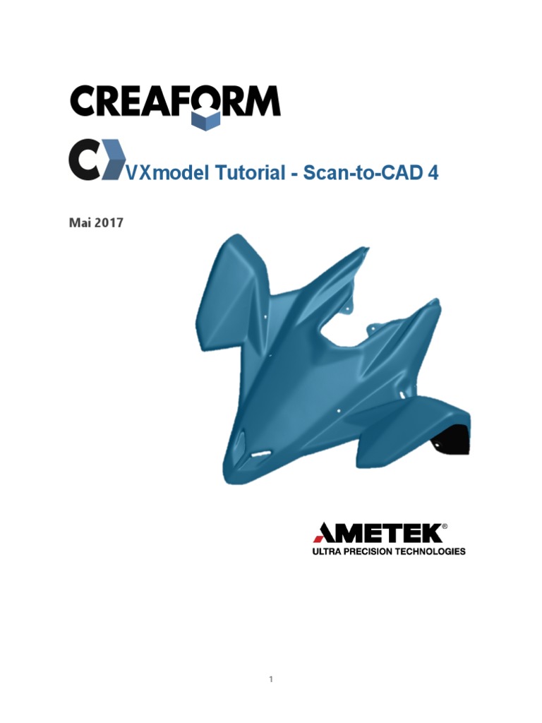 Tutoriel VXmodel : Scan-to-CAD 4 | PDF | Conception assistée par ordinateur