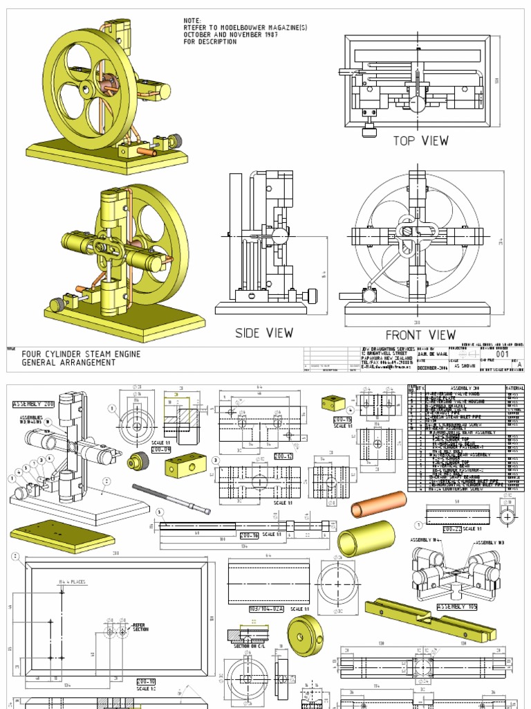 Top View: Rtefer To Modelbouwer Magazine (S) October and November 1987 ...