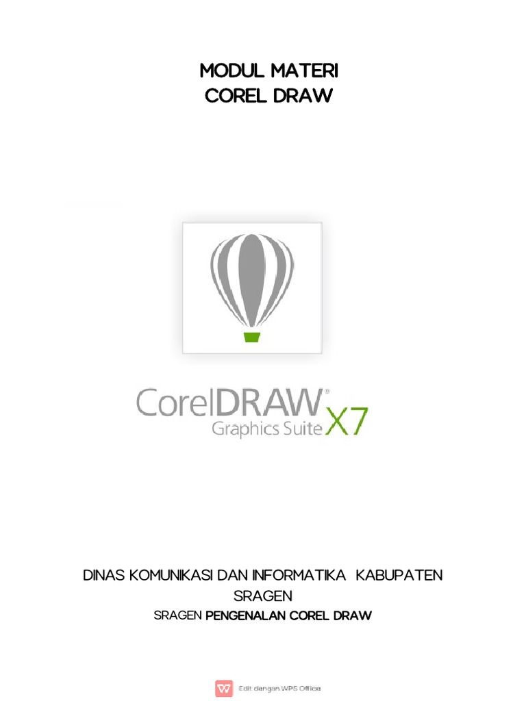 Modul Coreldraw Per1 (Dasar) | PDF