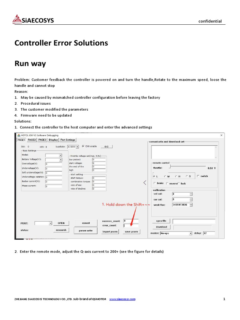 Controller Error Solutions ENG V1.2 | PDF | Computing | Computer ...