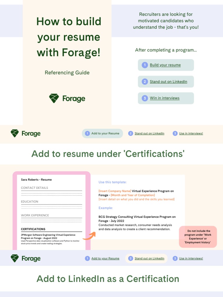 Forage Referencing Policy V5 | PDF | Résumé | Recruitment