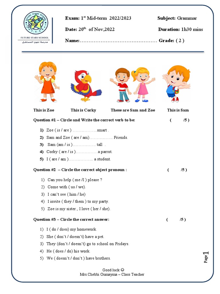 grammar g2 | PDF