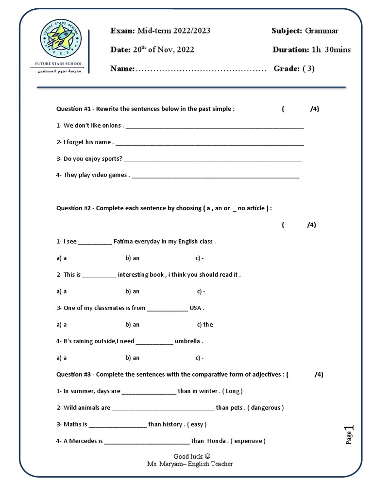 Grammar g3 | PDF | Syntax | Linguistic Morphology