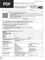 CIR Form Bangko Sentral | PDF | Automated Teller Machine