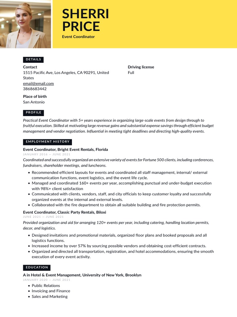 Madrid Resume Template Modern | PDF | Business | Economies
