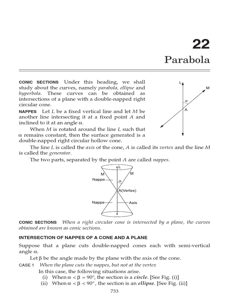 Parabola Chap PDF From RS AGARWAL | PDF | Mathematical Physics ...